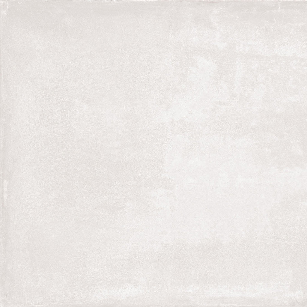 Essential White Concrete Effect Tile - 60x60 cm | Luxury Tiles UK