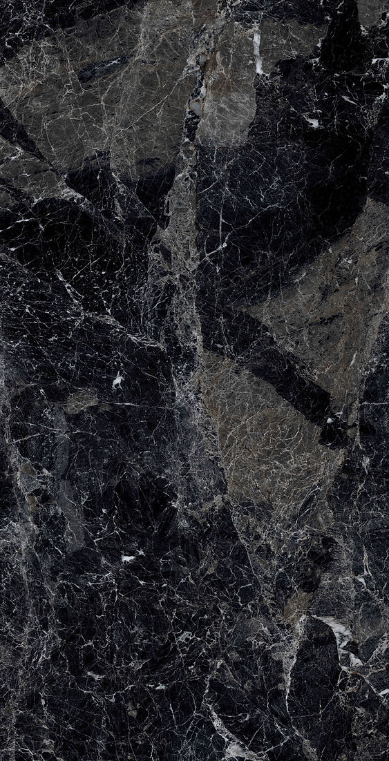 Frey Anthracite Black Marble Effect Tile - 60x120 cm