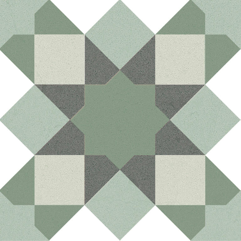 Hydra Green Ceramic Wall and Floor Tile