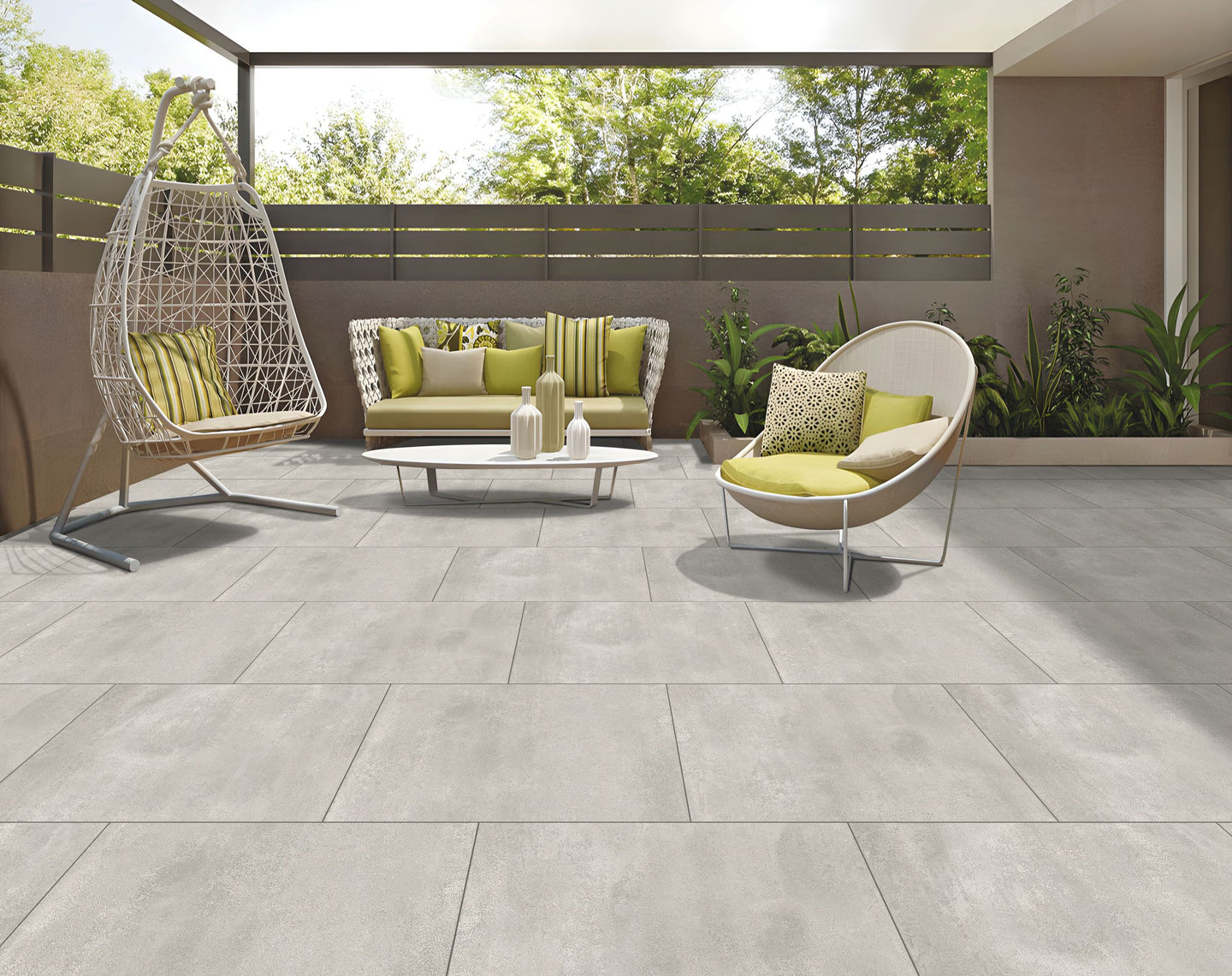 Riverstone Outdoor Glazed Porcelain Paving - All Colours | Luxury Tiles UK