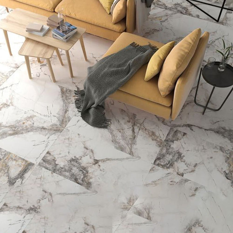 Venice Marble effect polished porcelain wall and floor 1200 x 600 tile