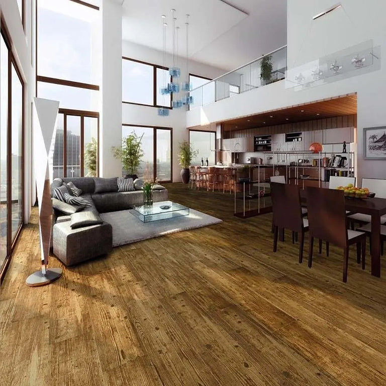 Duke Natural Timber Wood Effect Floor and Wall Tile 120x23cm