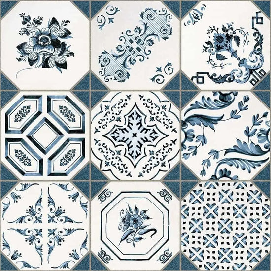 Parks Retiro Pattern Ceramic 316x316mm Wall & Floor Tile